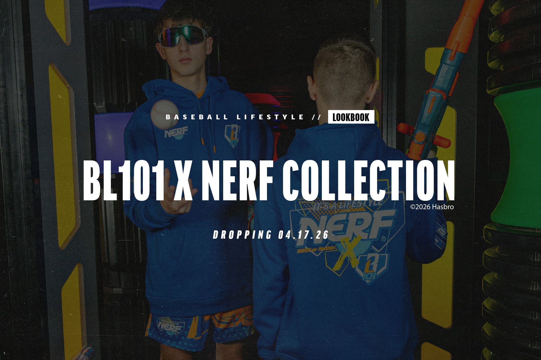 BL101 x NERF Collection Lookbook - Baseball Lifestyle 101