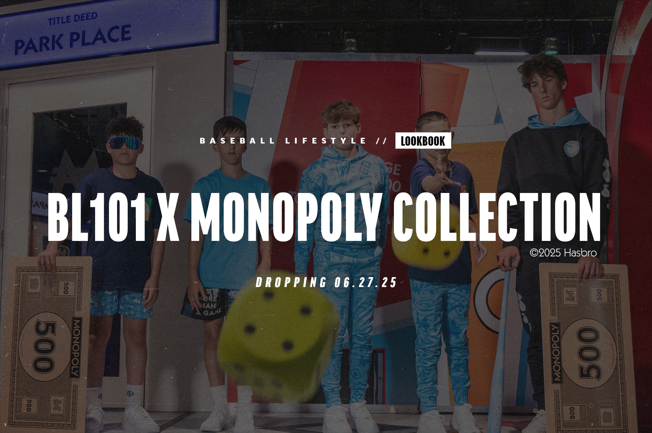 BL101 x Monopoly Collection - Baseball Lifestyle 101