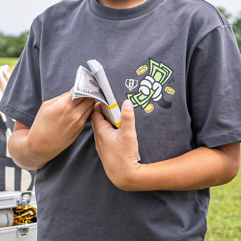 The Bag Chaser Youth Tee - Baseball Lifestyle 101