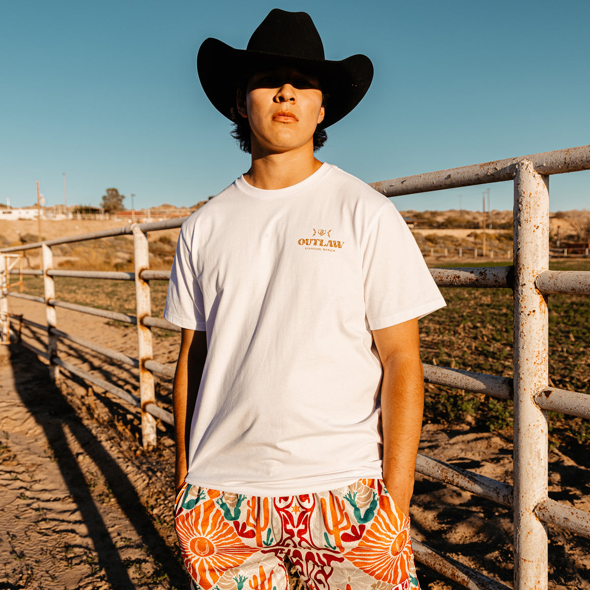 Outlaw Wranglin Tee - Baseball Lifestyle 101