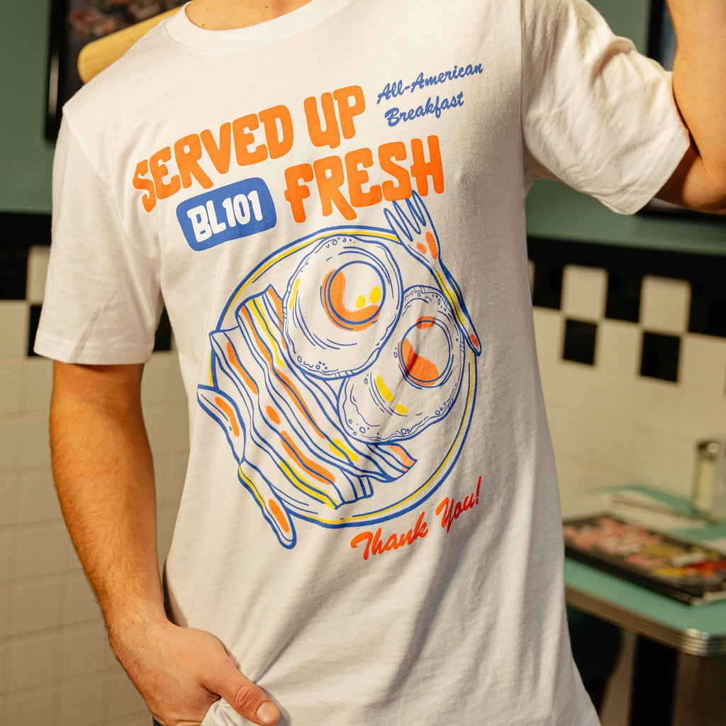Served Fresh Tee – Baseball Lifestyle 101