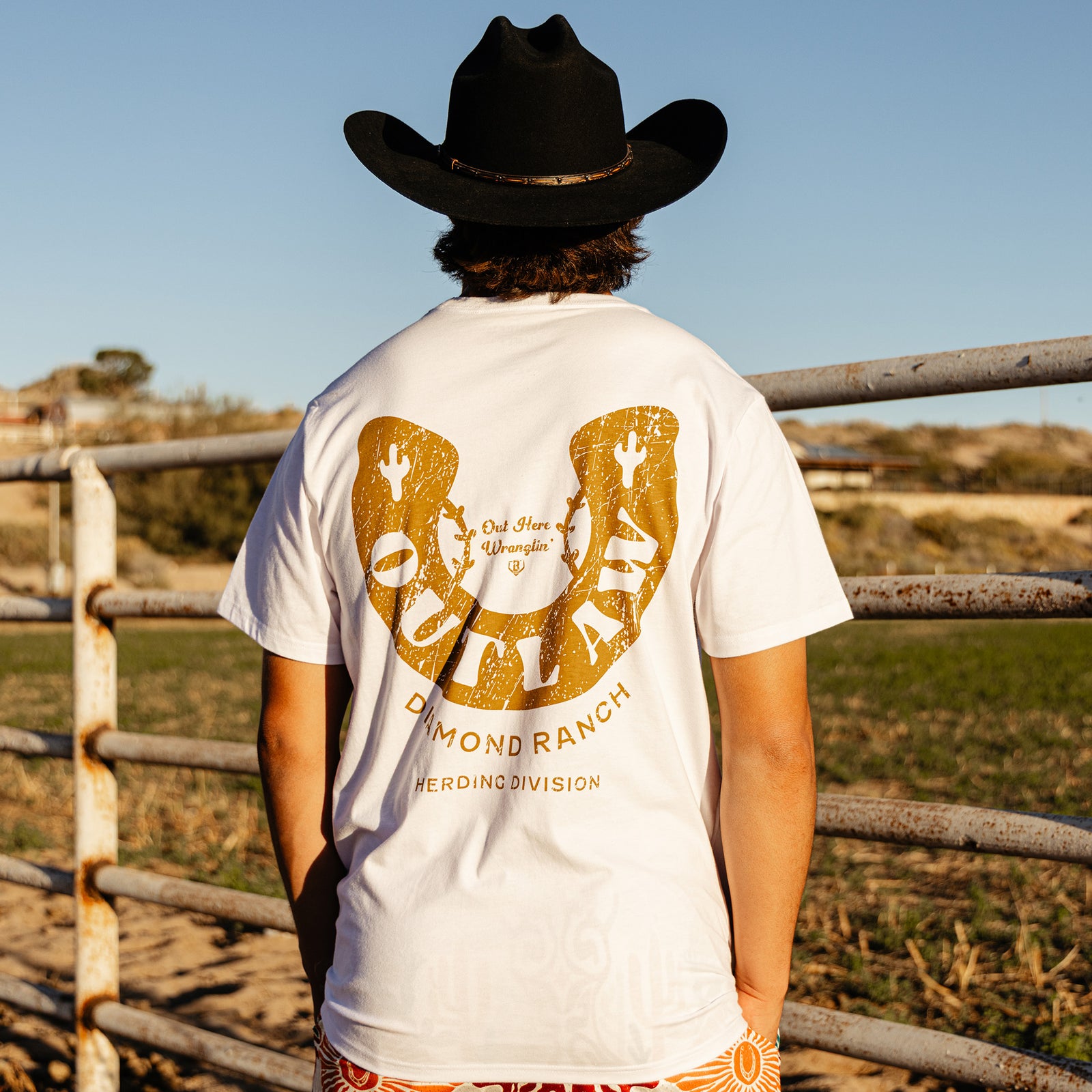 Outlaw Wranglin Tee - Baseball Lifestyle 101
