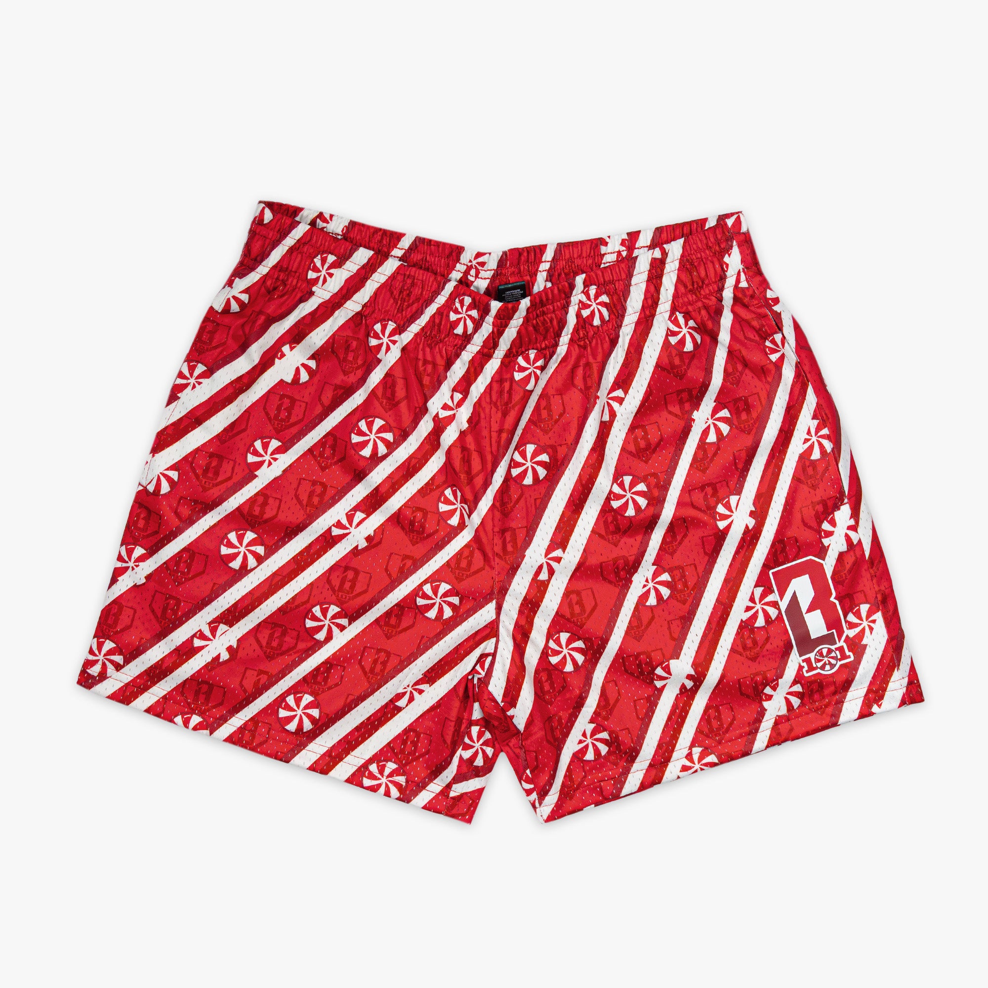 Candy Cane Shorts - Baseball Lifestyle 101