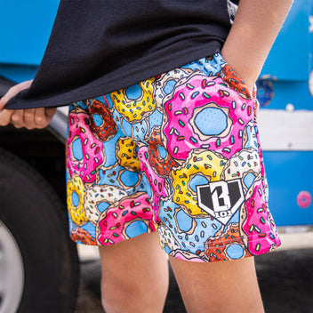Donut Youth Shorts - Assorted Flavors - Baseball Lifestyle 101