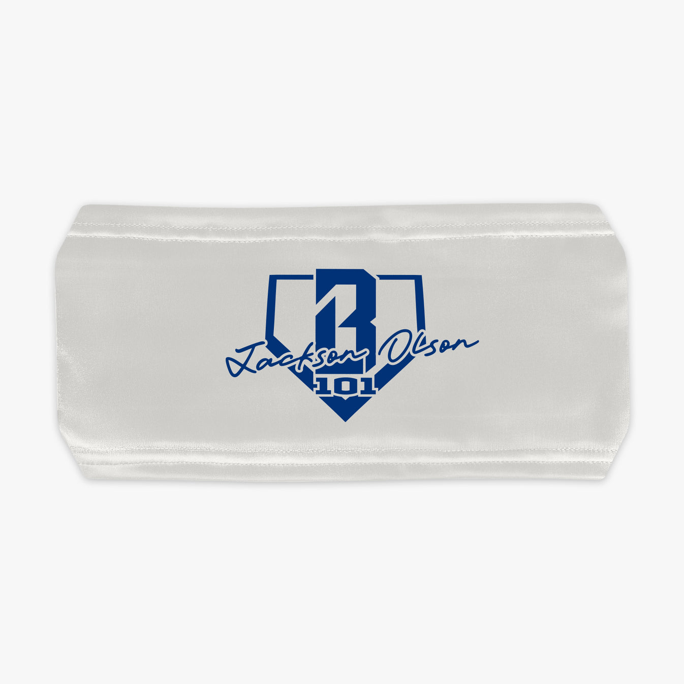Jackson Olson Signature Headband - Bone/Navy – Baseball Lifestyle 101