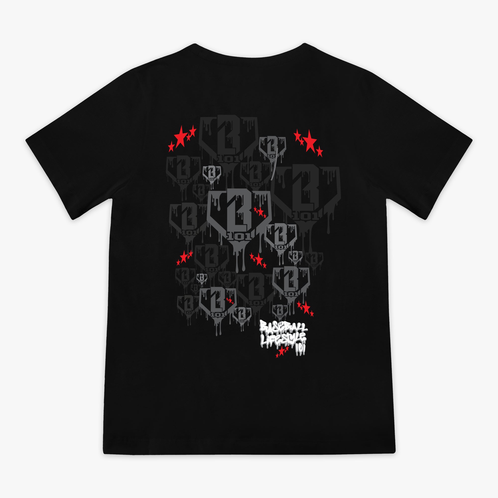 Night Game Drip Youth Tee - Baseball Lifestyle 101
