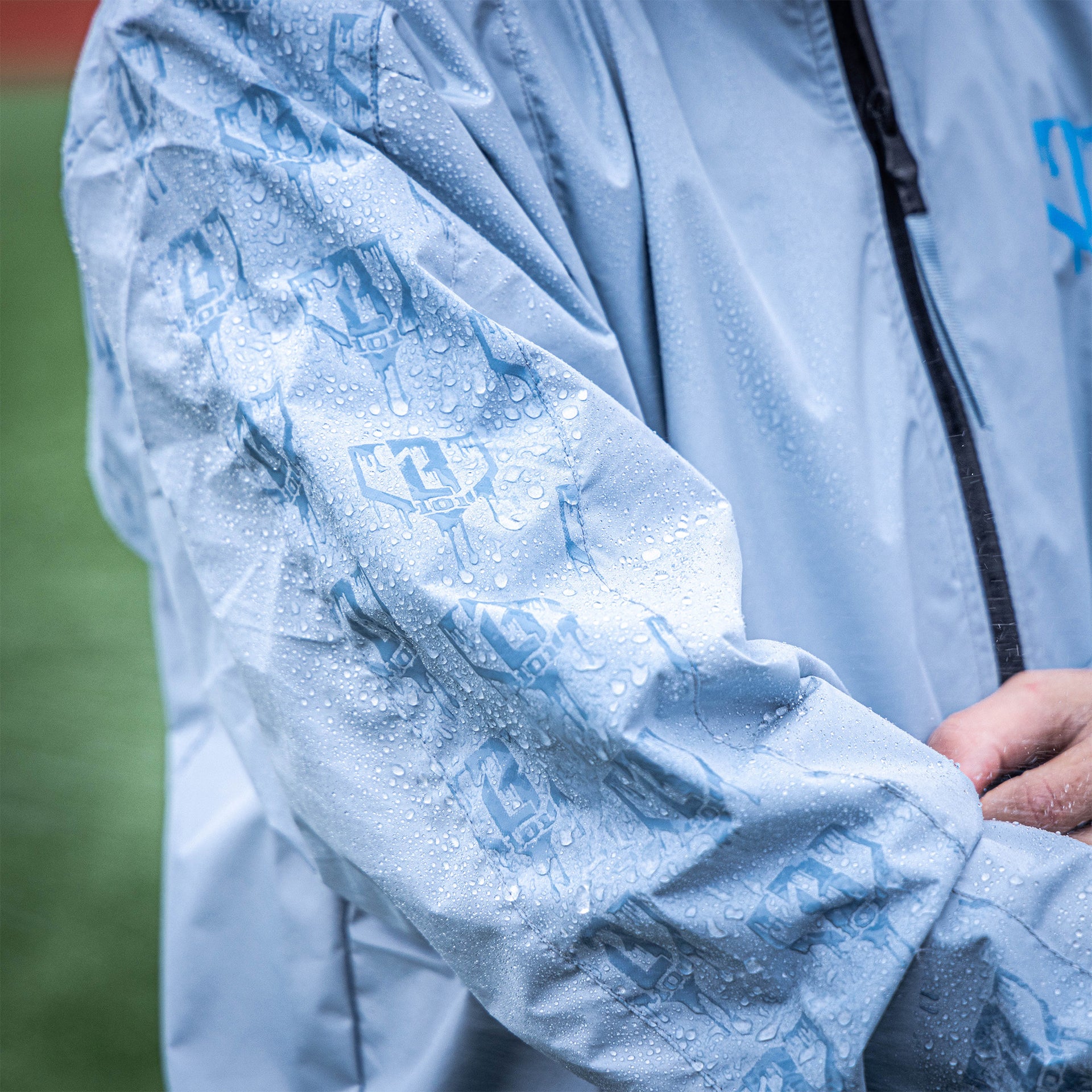 Rain Delay Jacket - Gray - Baseball Lifestyle 101
