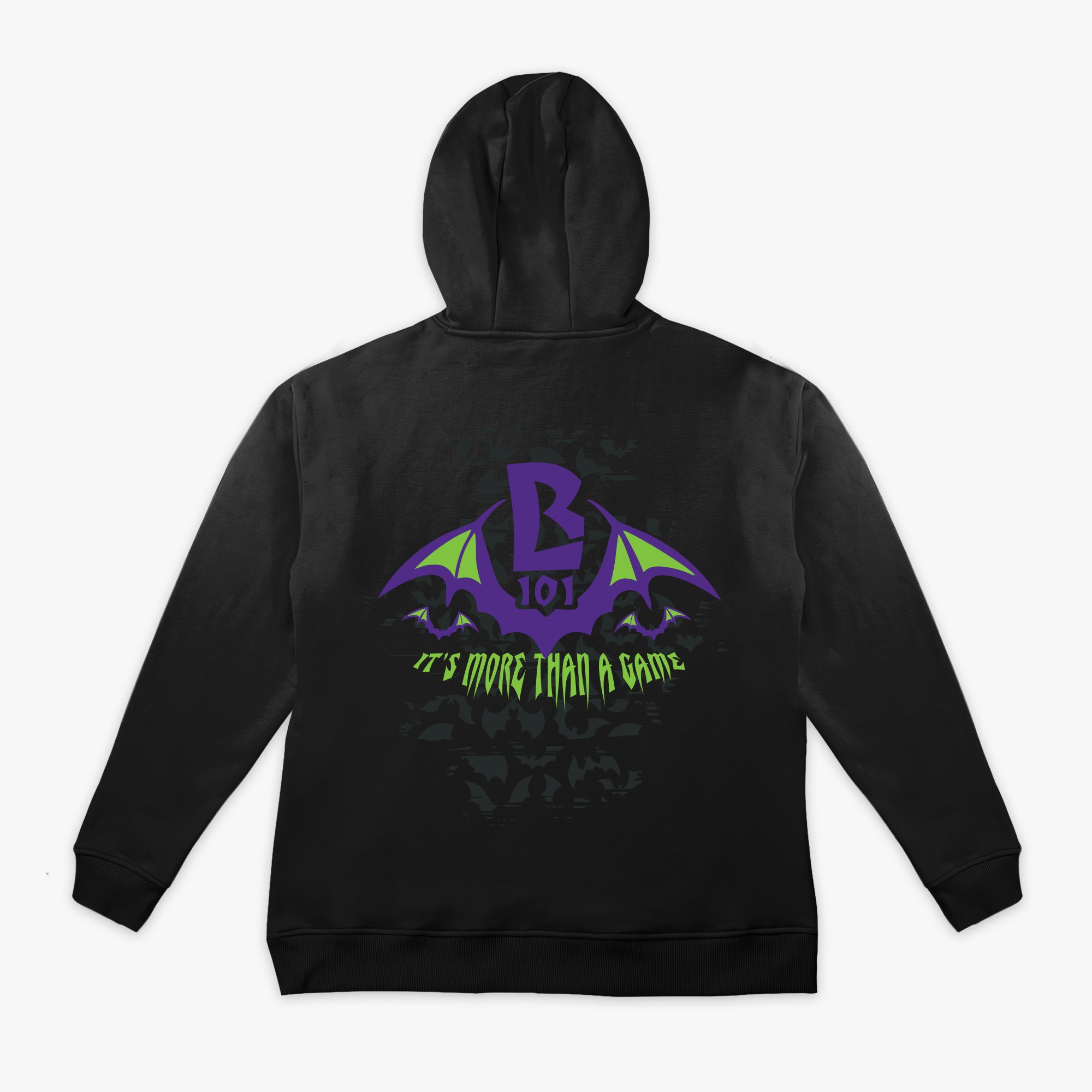 Bat Crest Hoodie - Black – Baseball Lifestyle 101