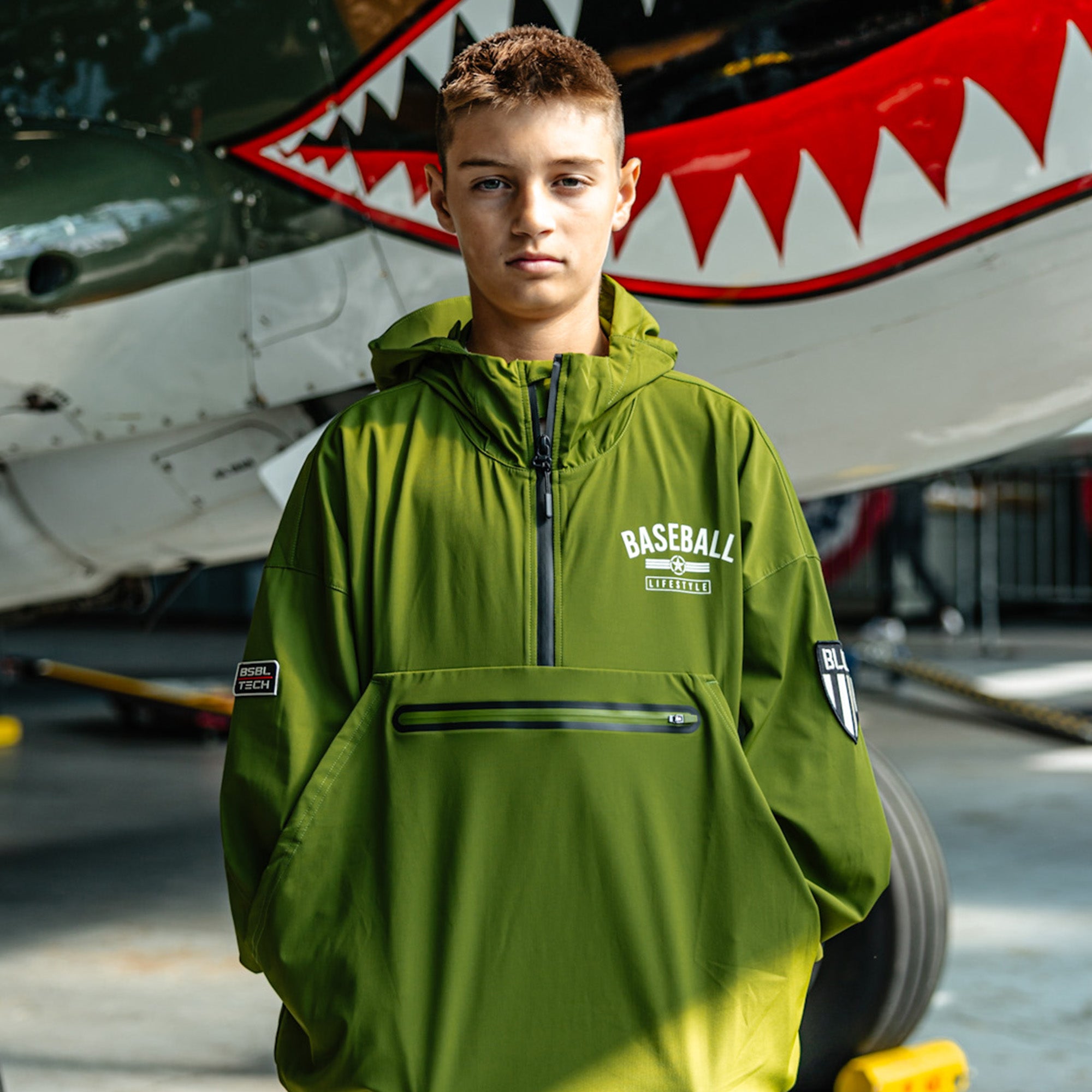 Heritage Youth Windbreaker - Unit 101 - Baseball Lifestyle 101